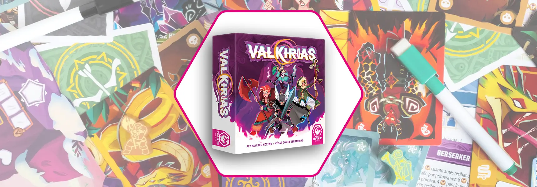 Valkirias conquista The Dice Tower: Tom Vasel le da su sello de aprobación | Tranjis Games Preorder